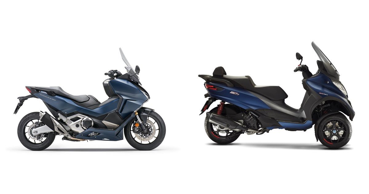 Honda Forza 750 2022 vs Piaggio MP3 500 Sport Advanced 2023