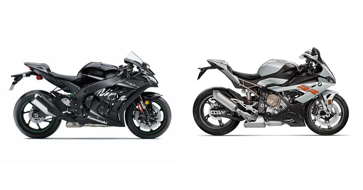 Motorrad Vergleich Kawasaki Ninja ZX-10RR 2017 vs. BMW S 1000 RR 2020