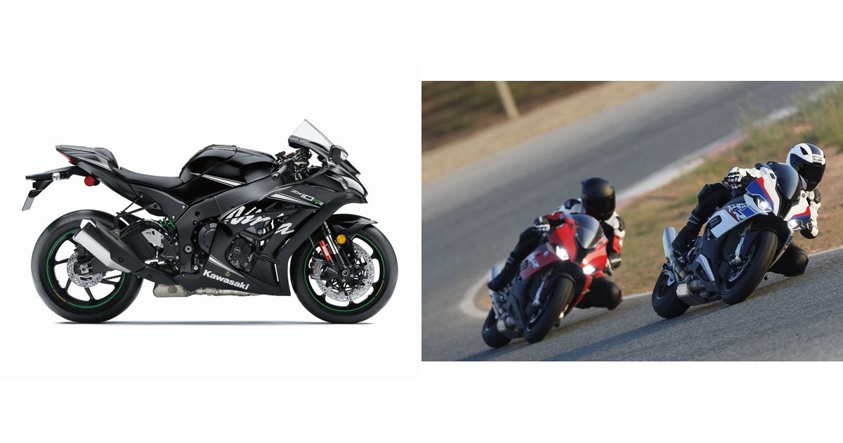 Motorrad Vergleich Kawasaki Ninja ZX-10RR 2017 vs. BMW S 1000 RR 2019