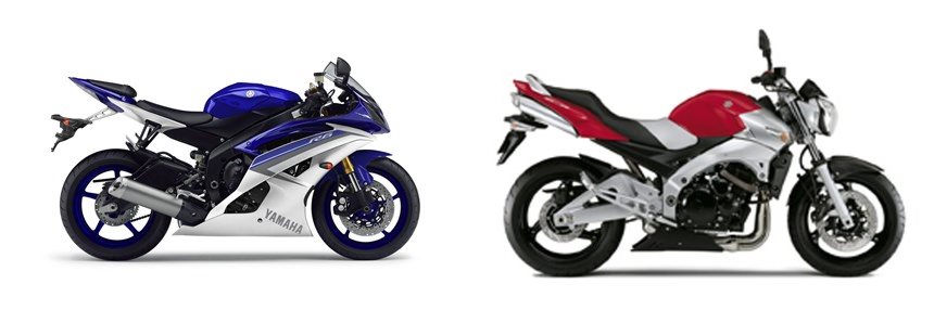 Motorrad Vergleich Yamaha YZF-R6 2015 vs. Suzuki GSR 600 2007
