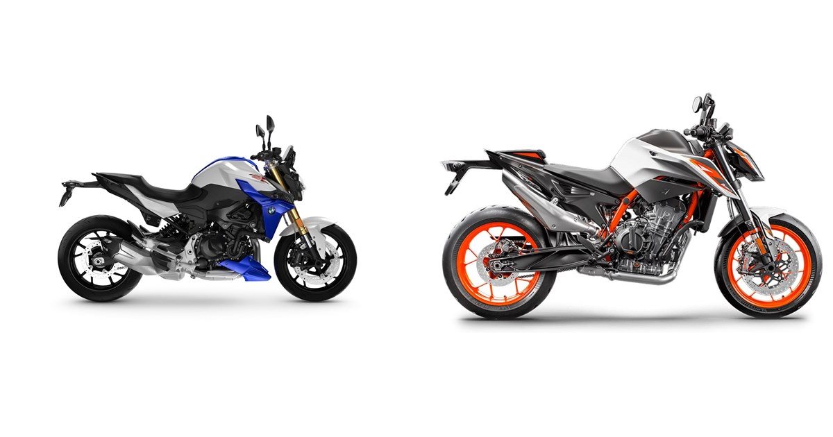 BMW F 900 R 2023 vs KTM 890 Duke R 2021
