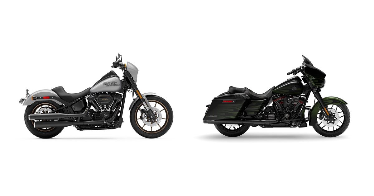 Motorrad Vergleich Harley-Davidson Softail Low Rider S FXLRS 2021 vs ...
