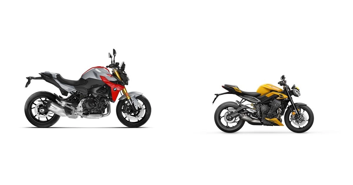 BMW F 900 R 2020 vs Triumph Street Triple 765 RS 2023