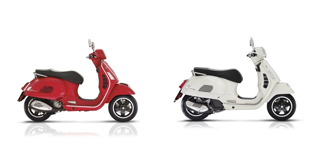Motorrad Vergleich Vespa GTS 125 ie Super 2018 vs. Vespa GTS 125 ie Super 2020