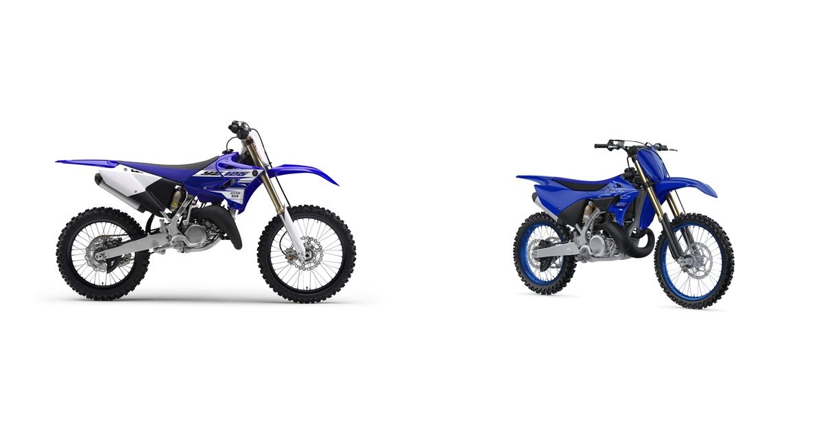 Motorrad Vergleich Yamaha YZ 125 LC 2017 vs. Yamaha YZ250 2022