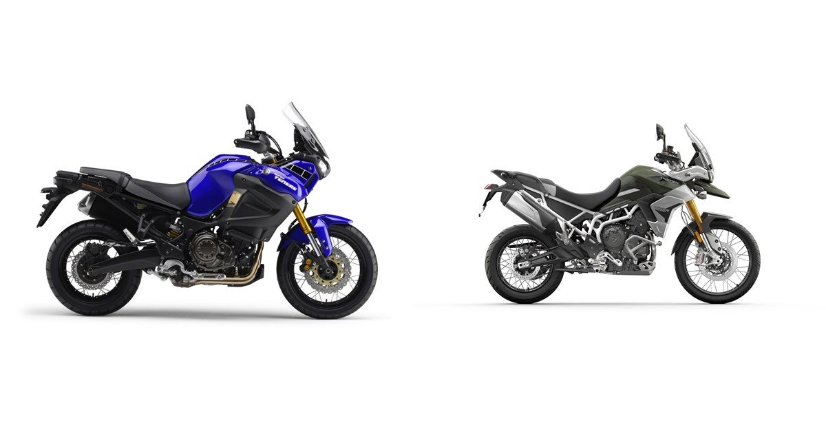 Motorrad Vergleich Yamaha XT1200Z Super Tenere 2014 vs. Triumph Tiger ...