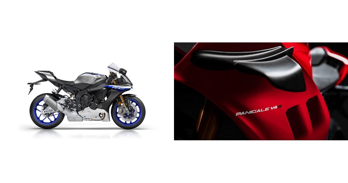 Yamaha R1M 2019 vs Ducati Panigale V4 S 2020
