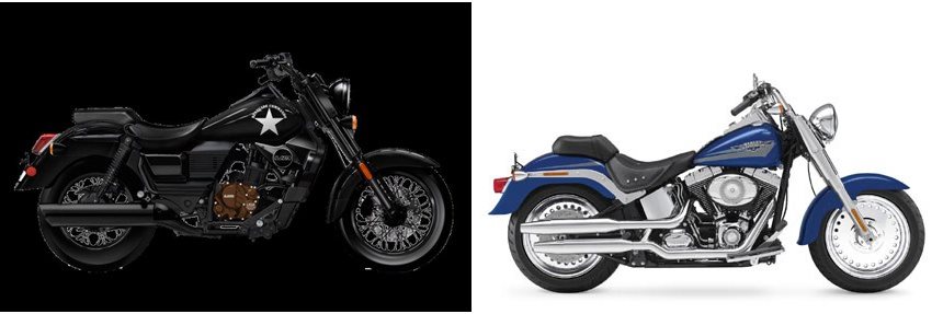 Motorrad Vergleich United Motors UM Renegade Commando 125 2021 vs ...