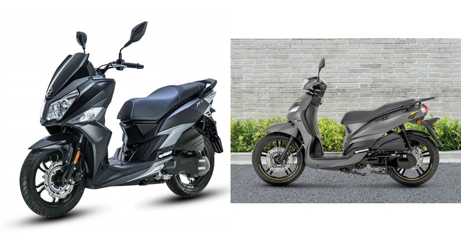 Motorrad Vergleich Sym Jet 14 125 2023 vs. Peugeot Tweet 125 GT 2023