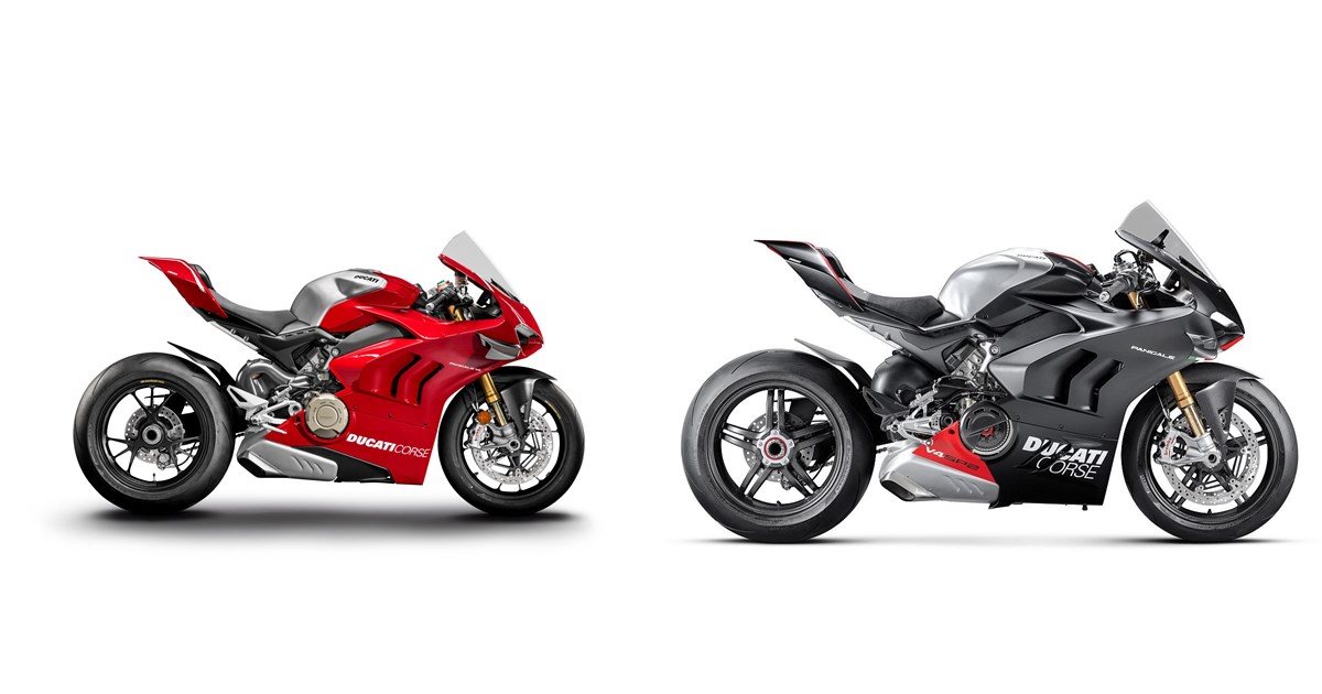 Ducati Panigale V4 R 2019 vs Ducati Panigale V4 SP2 2023