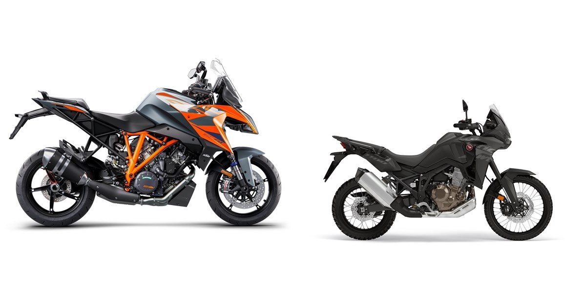 KTM 1290 Super Duke GT 2023 vs Honda CRF1100L Africa Twin 2023