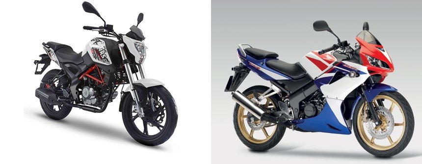 Motorrad Vergleich KSR Moto GRS 125 2020 vs. Honda CBR 125 R 2009
