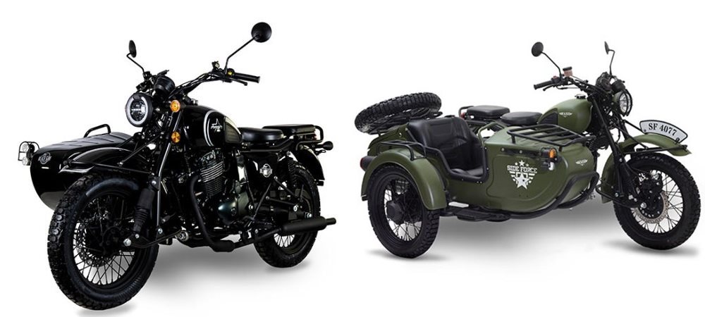 Motorrad Vergleich Mash Black Side 445 2023 vs. Mash Side Force 2022