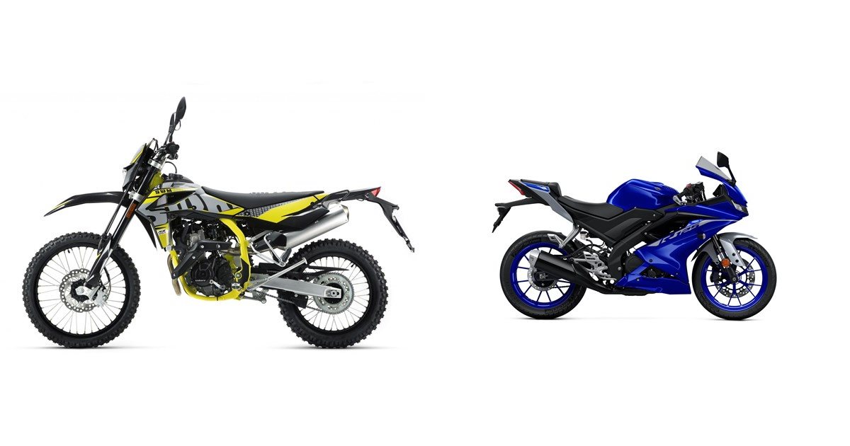 Motorrad Vergleich SWM RS 125 R 2020 vs. Yamaha R125 2021