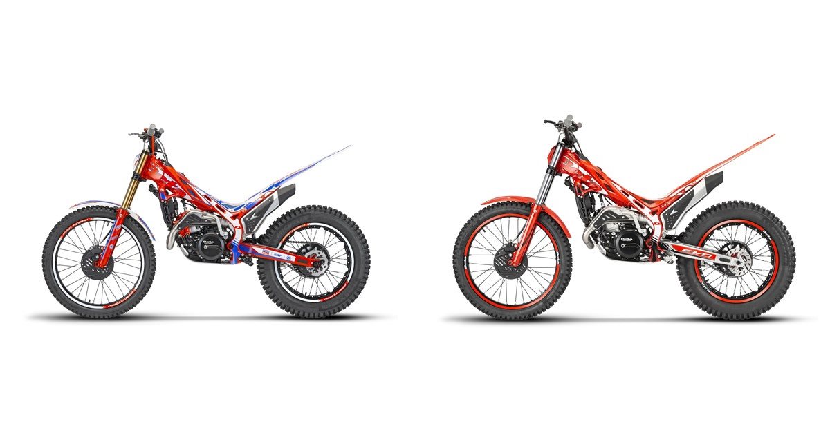 Motorrad Vergleich Beta Evo 250 2T Factory 2023 vs. Beta Evo 250 2T 2023