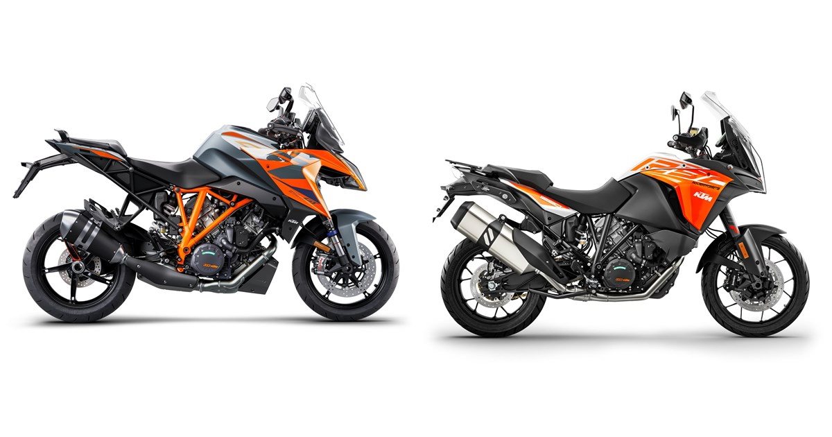 KTM 1290 Super Duke GT 2022 vs KTM 1290 Super Adventure S 2017