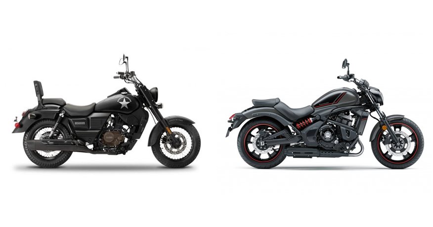 Motorrad Vergleich United Motors UM Renegade Commando 125 2022 vs ...