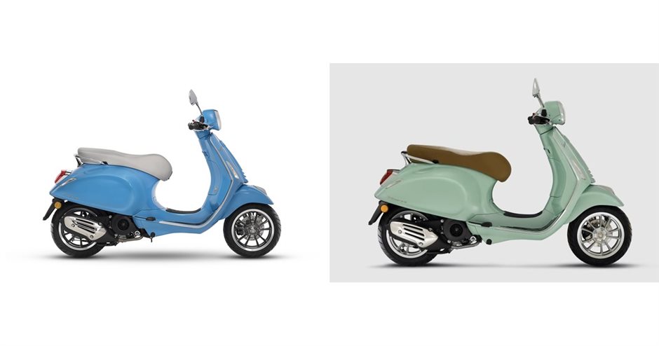 Motorrad Vergleich Vespa Primavera 125 i.e. 3V 2018 vs. Vespa Primavera ...