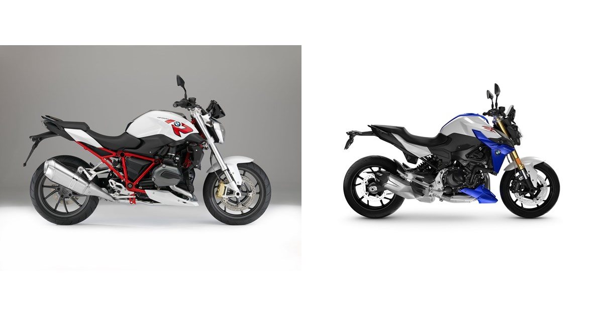 Motorrad Vergleich BMW R 1200 R 2015 vs. BMW F 900 R 2023