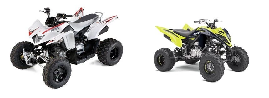 Motorrad Vergleich Aeon Cobra 350 2011 vs. Yamaha YFM700R SE 2021