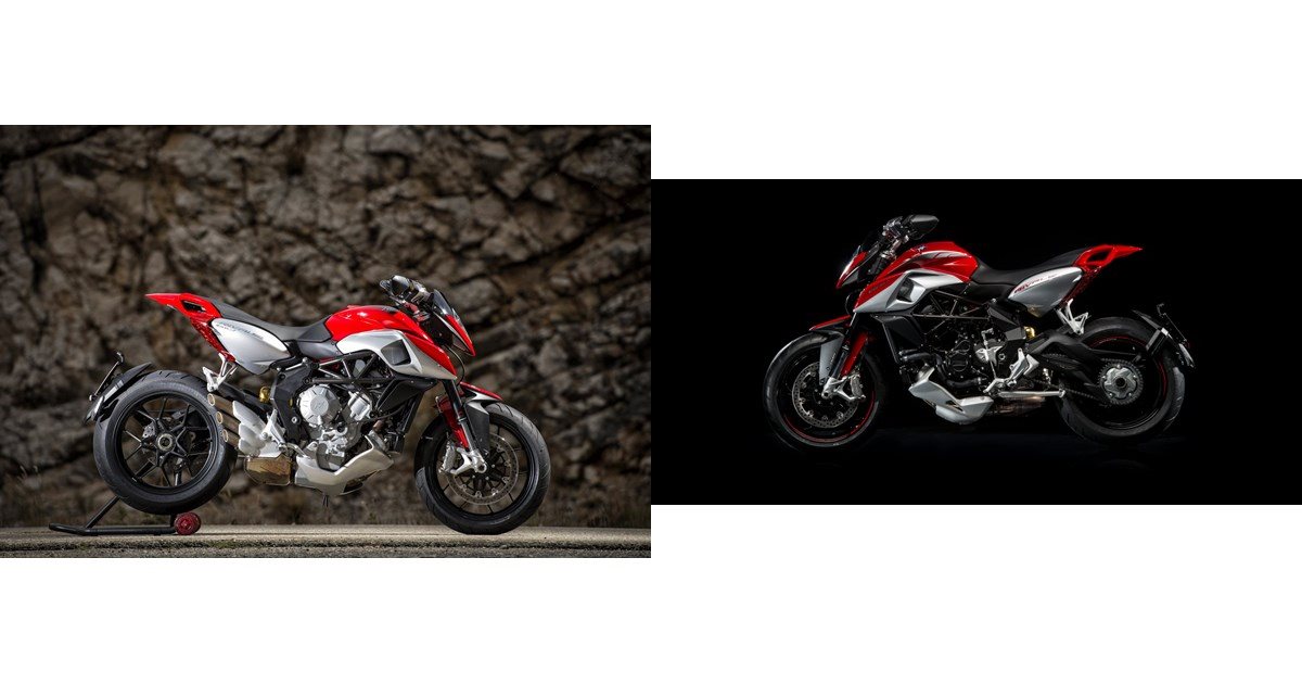 Motorrad Vergleich MV Agusta Rivale 800 2014 vs. MV Agusta Rivale 800 2017