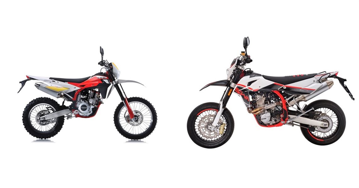 Motorrad Vergleich SWM RS 500 R 2017 vs. SWM SM 500 R 2022