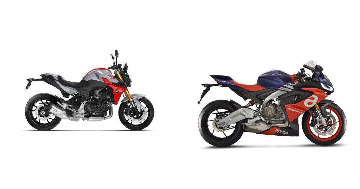 Comparaison des motos BMW F 900 R 2020 VS. Aprilia RS 660 2020