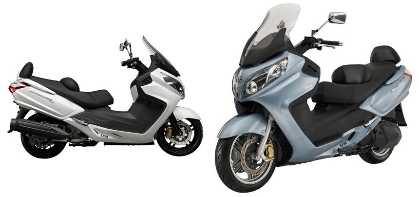 Motorrad Vergleich Sym MaxSym 400i 2014 vs. Sym MaxSym 600i 2014