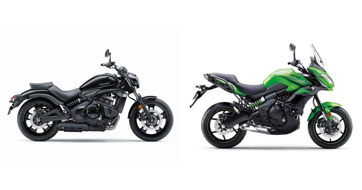 Kawasaki Vulcan S 2018 vs Kawasaki Versys 650 2019