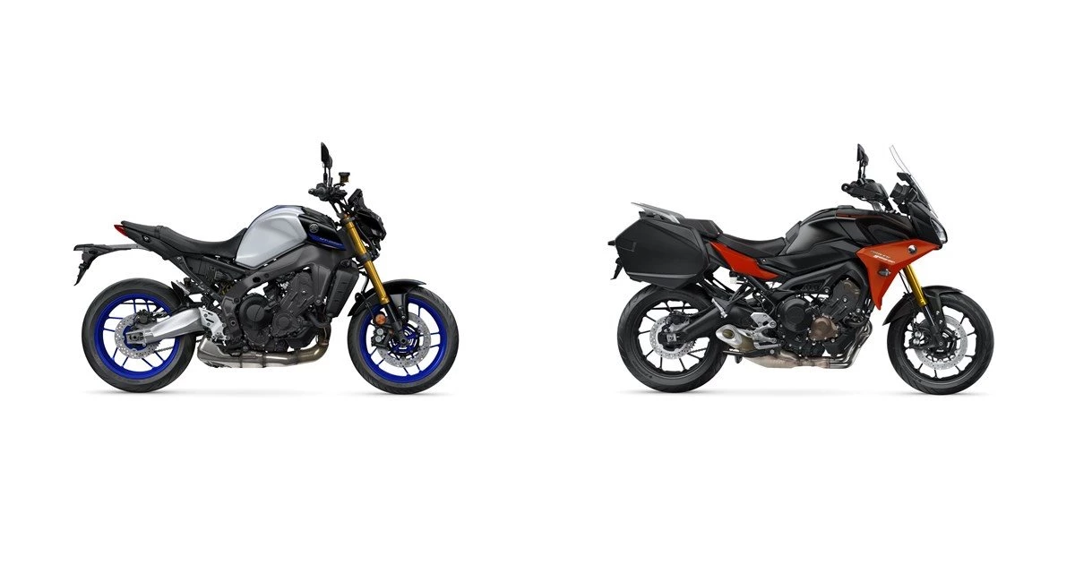 Yamaha MT-09 SP 2022 vs Yamaha Tracer 900 GT 2020