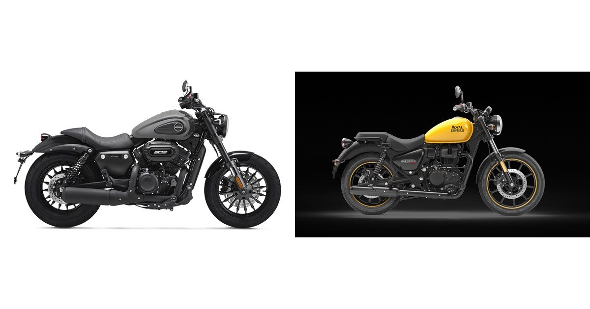 Keeway V302 C 2023 vs Royal Enfield Meteor 350 Fireball 2021