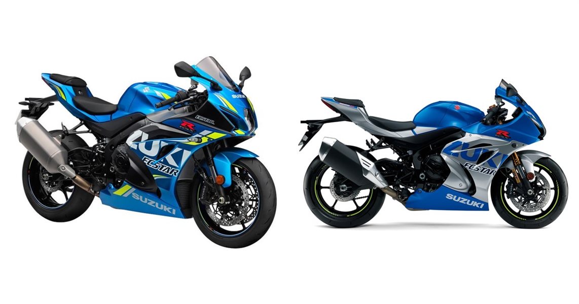 Confronto tra moto Suzuki GSX-R 1000 2020 VS. Suzuki GSX-R 1000 R 2021