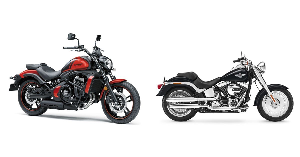 Motorrad Vergleich Kawasaki Vulcan S Special Edition 2018 vs. Harley ...