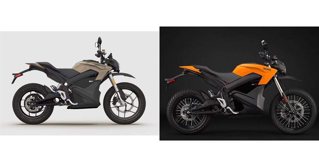 Motorrad Vergleich Zero DS 2023 vs. Zero DS 2014