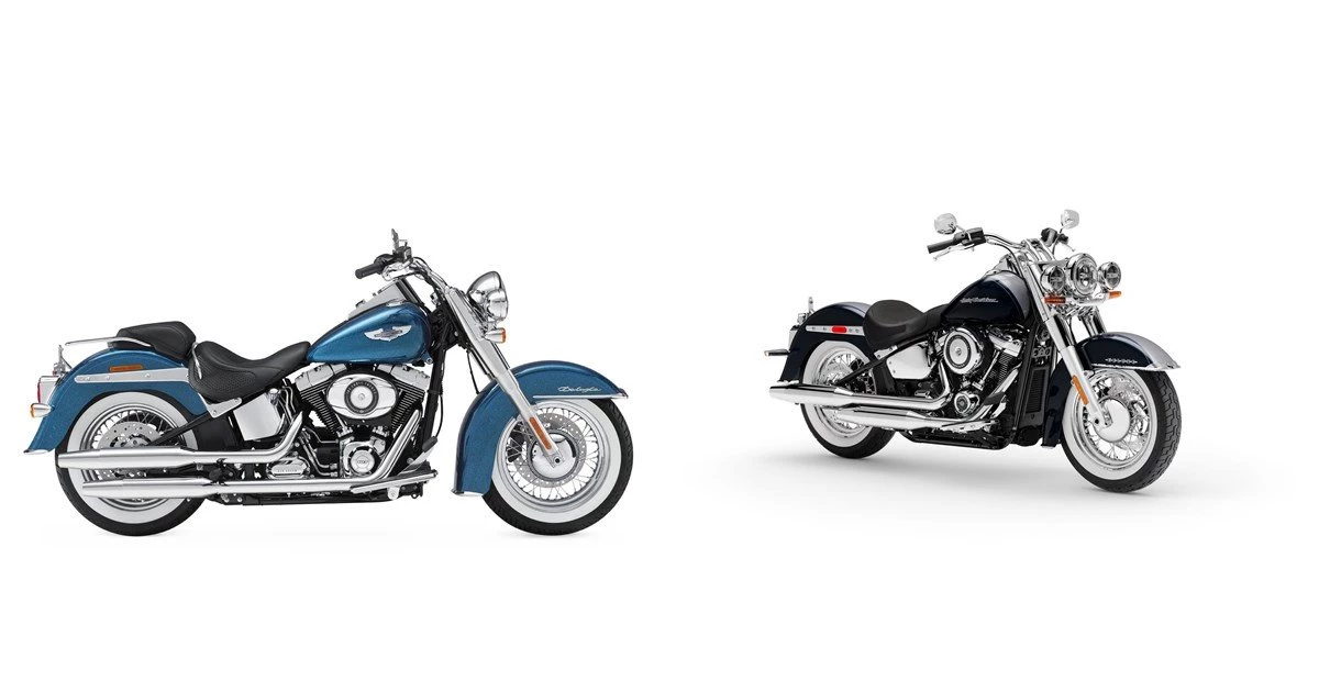 Motorrad Vergleich Harley-Davidson Softail Deluxe FLSTN 2015 vs. Harley ...