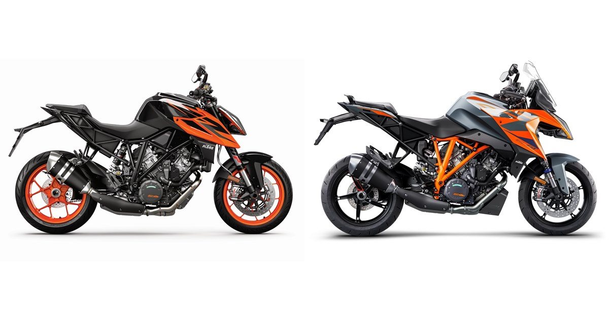 KTM 1290 Super Duke R 2019 vs KTM 1290 Super Duke GT 2023