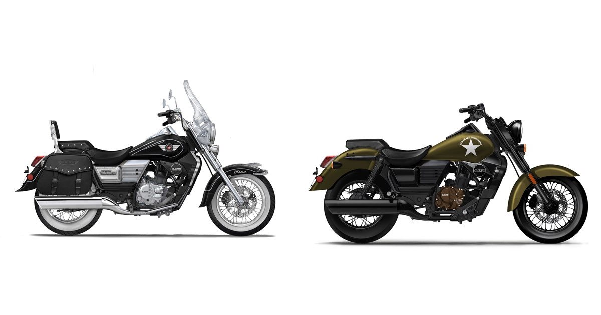 Motorrad Vergleich United Motors UM Renegade Commando Classic 125 2018 ...