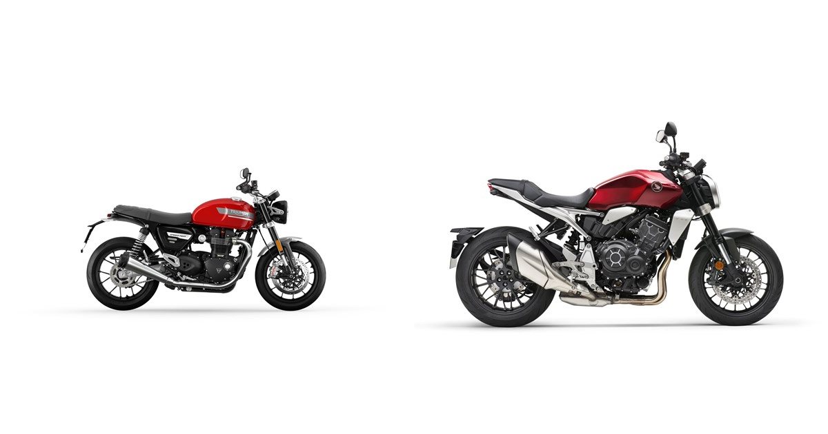 Triumph Speed Twin 1200 2022 vs Honda CB 1000 R 2022