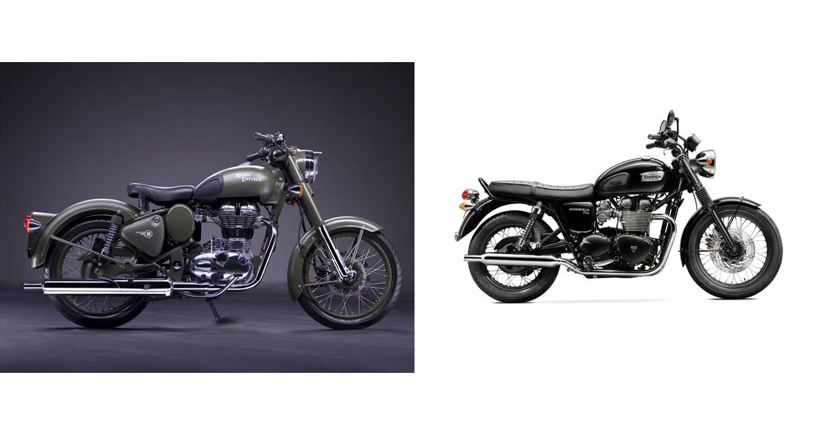 Motorrad Vergleich Royal Enfield Bullet 500 Classic EFI Military 2014 ...