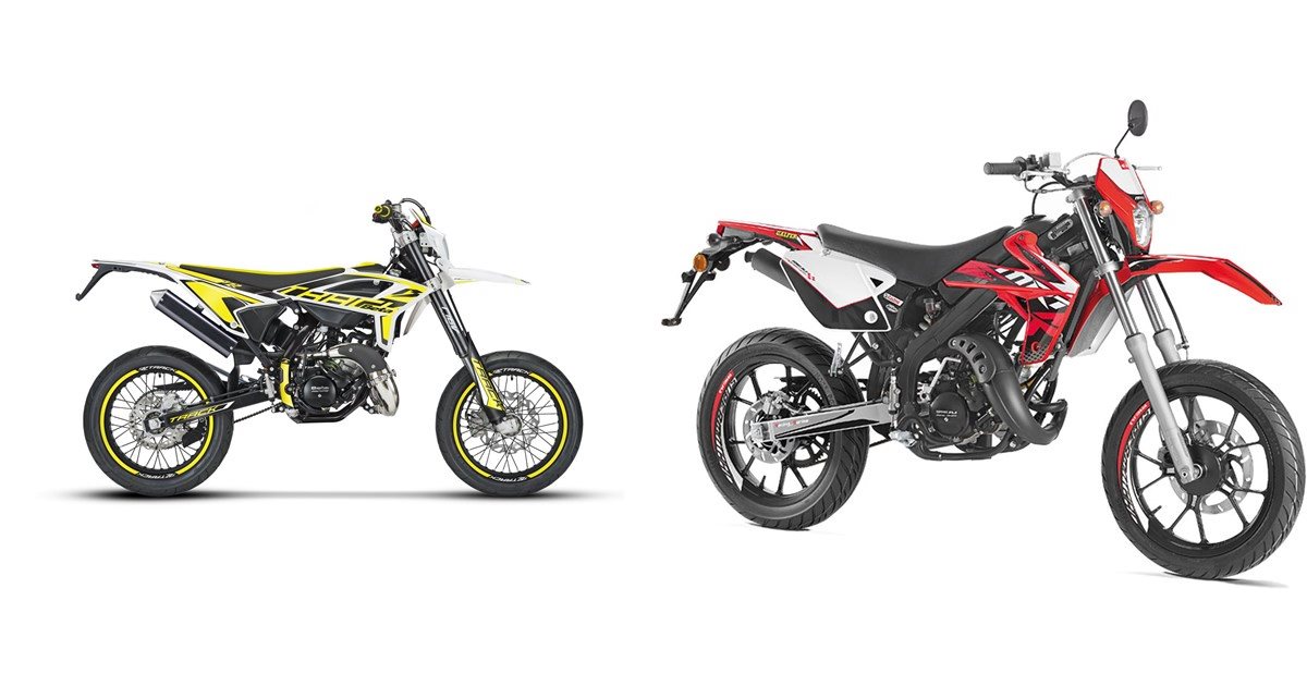 Beta RR 50 Motard Track 2023 vs Rieju MRT SM Racing 50 2018