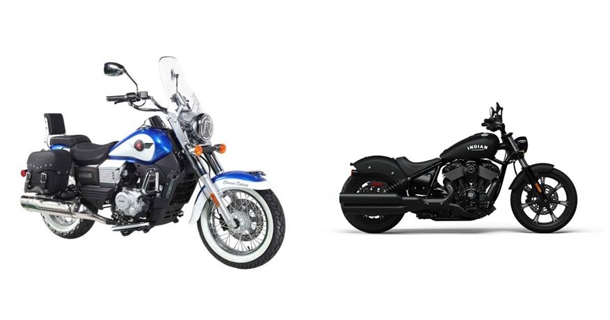 Motorrad Vergleich United Motors UM Renegade Classic Deluxe 125 2023 vs ...