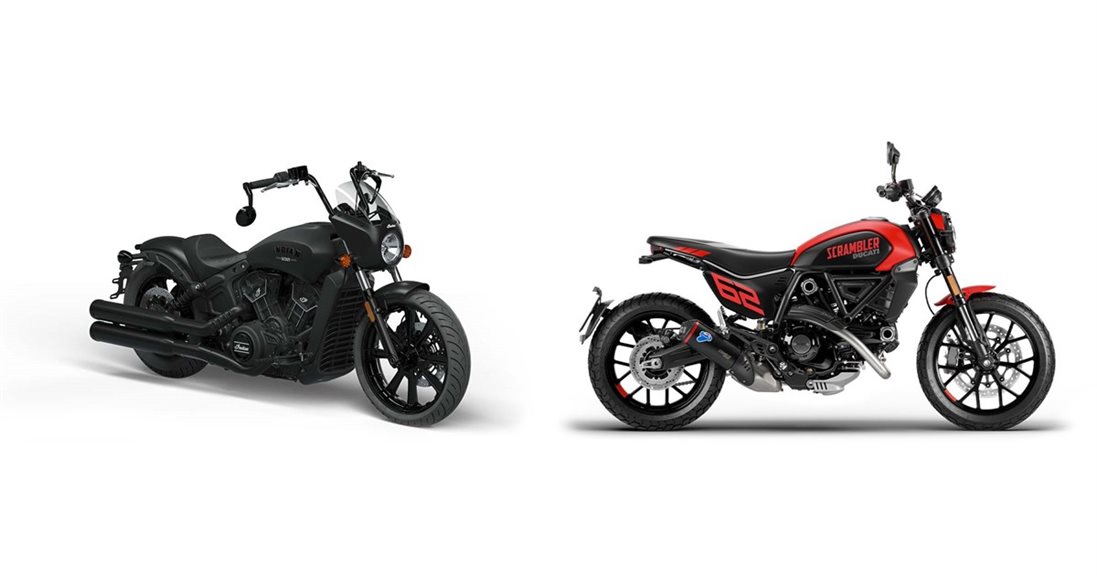 Indian Scout Rogue 2023 vs Ducati Scrambler Full Throttle 2023
