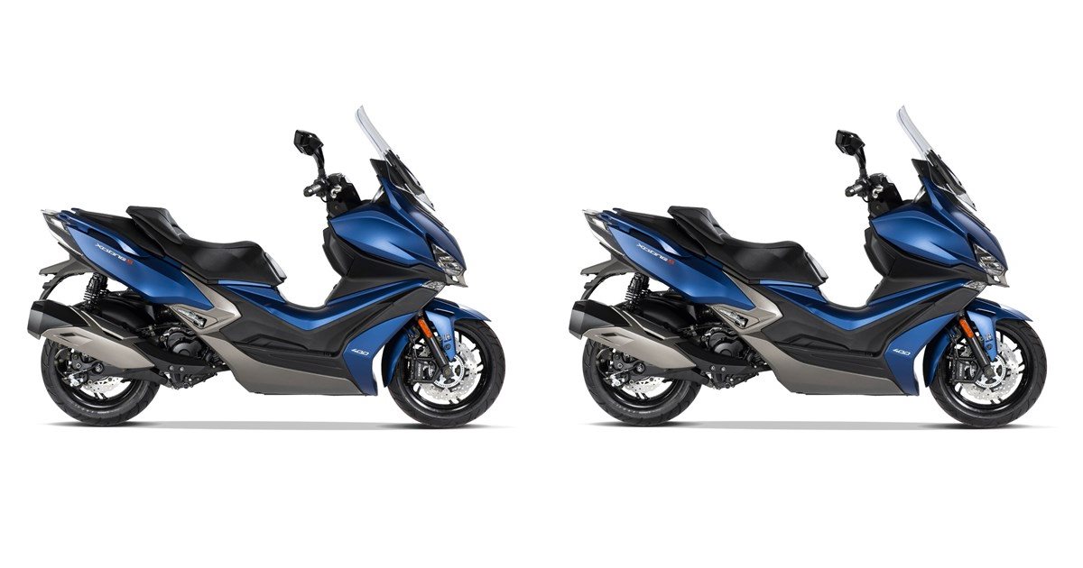Motorrad Vergleich Kymco Xciting S 400i ABS 2022 vs. Kymco Xciting S 400i ABS 2023