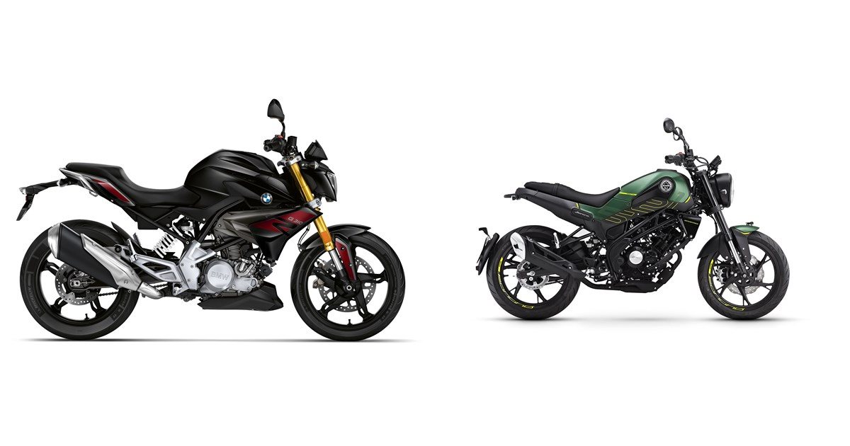 Motorrad Vergleich BMW G 310 R 2020 vs. Benelli Leoncino 125 2023