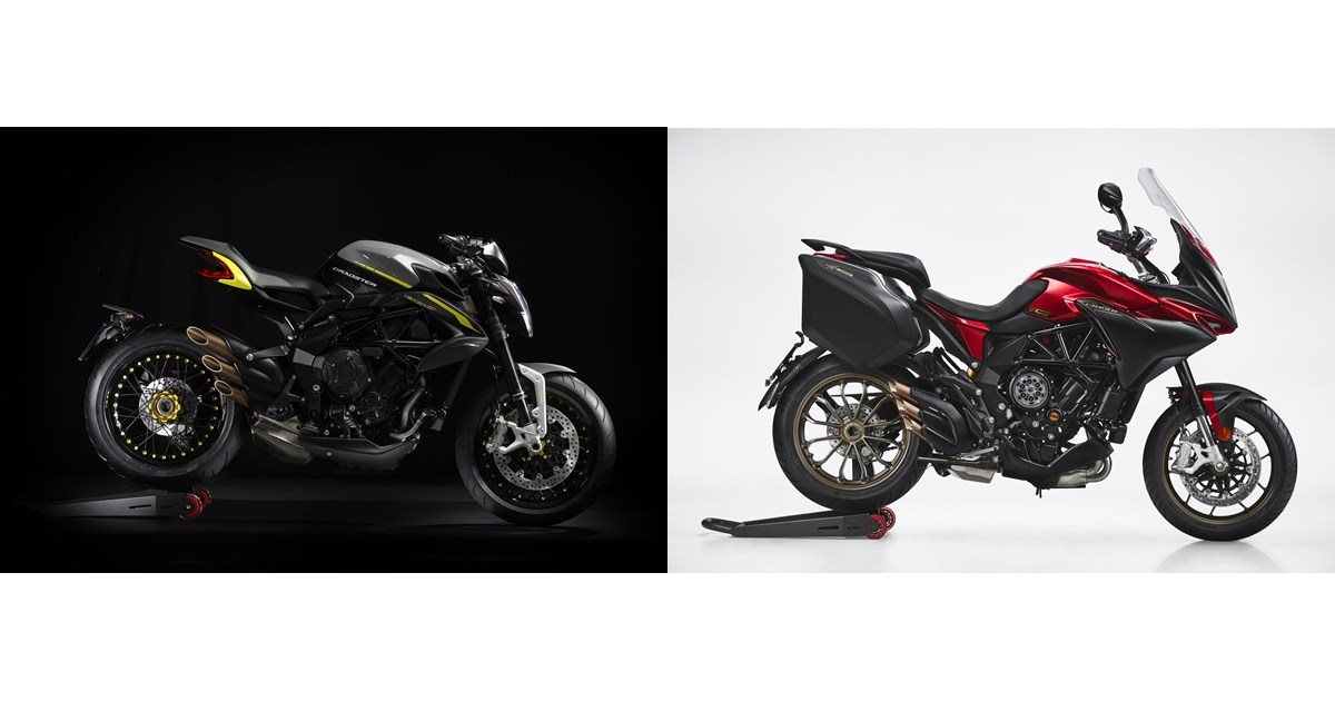 Motorrad Vergleich MV Agusta Dragster 800 RR 2018 vs. MV Agusta Turismo ...