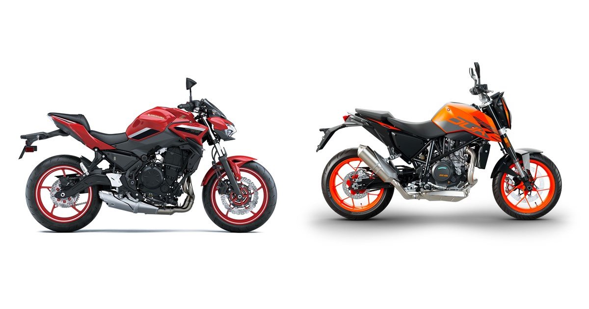 Kawasaki Z650 50th Anniversary 2022 vs KTM 690 Duke 2019