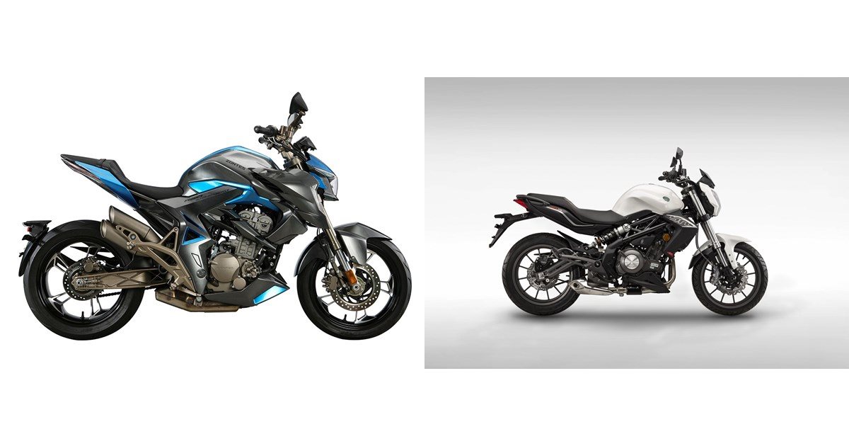 Motorrad Vergleich Zontes 310 R 2020 vs. Benelli BN 302 2018