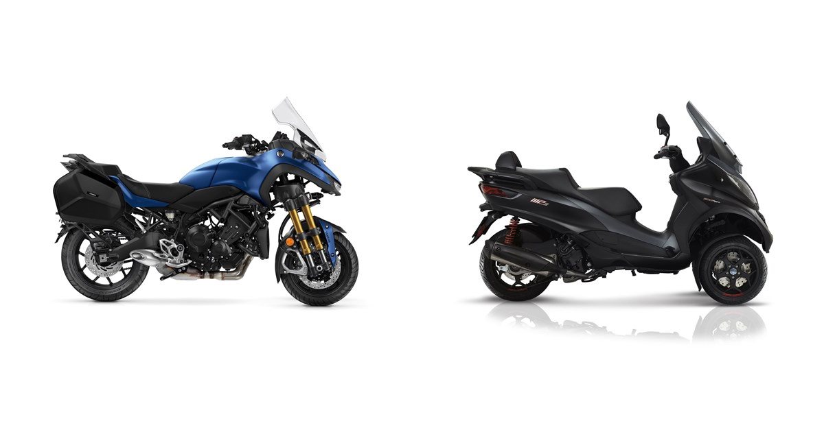 Motorrad Vergleich Yamaha Niken GT 2020 vs. Piaggio MP3 500ie LT Sport 2018