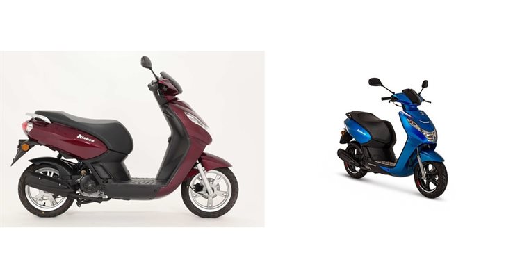 Motorrad Vergleich Peugeot Kisbee 50 4T 2019 vs. Peugeot Kisbee 50 4T ...