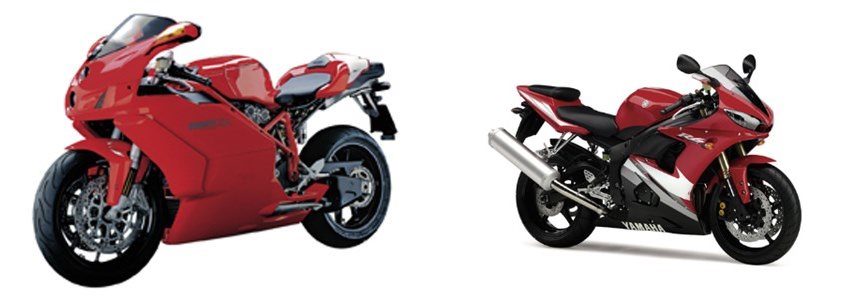 Motorrad Vergleich Ducati 749 S 2006 vs. Yamaha YZF-R6 2006